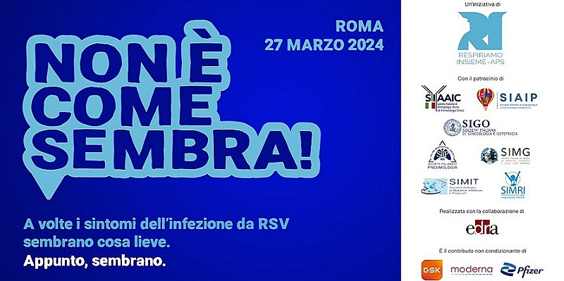 RSV: un virus pericoloso e spesso sottovalutato. A Roma l’iniziativa “Non è come sembra” | Doctor33